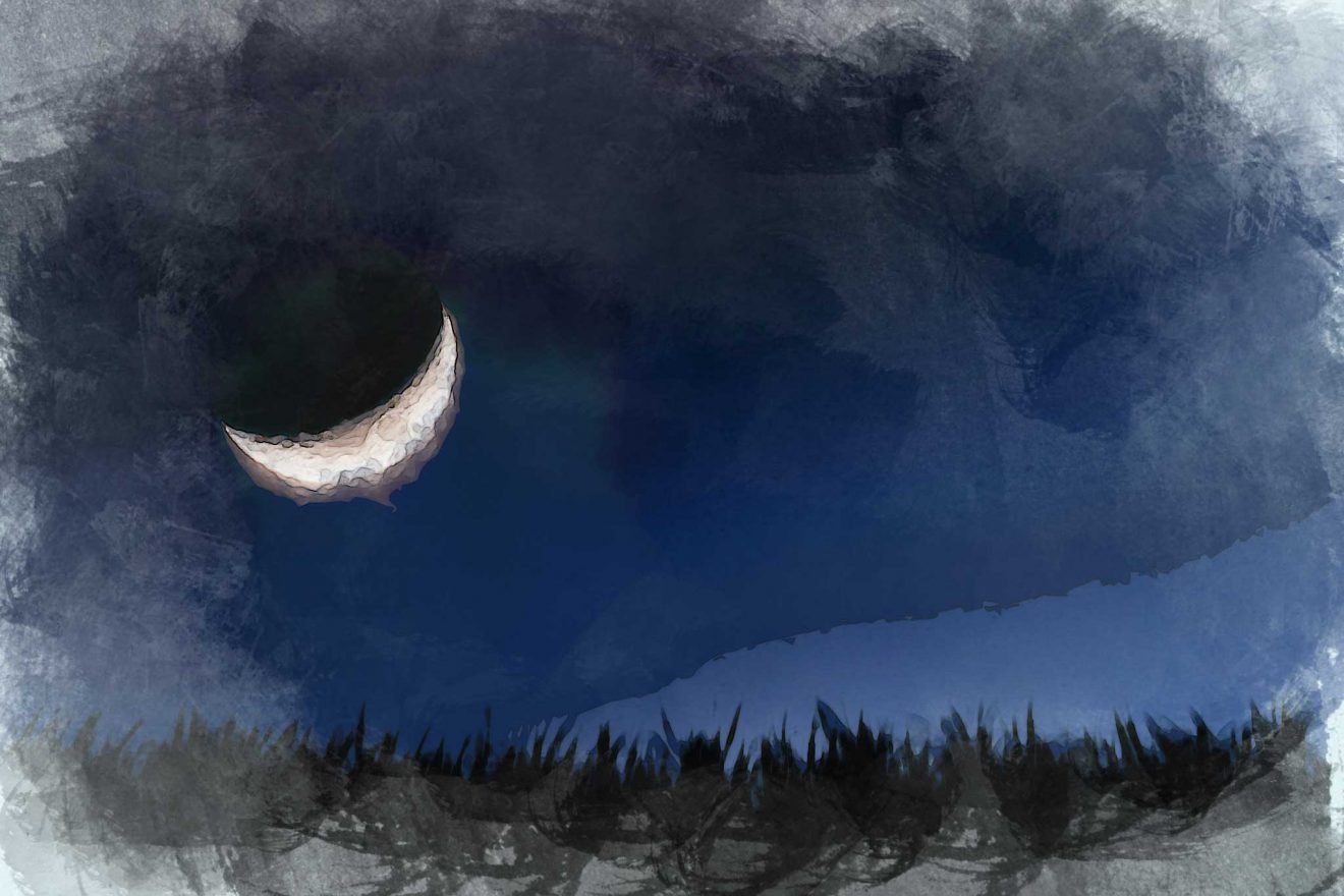 25+ Mesmerizing Watercolor Moon Paintings - KnockOffDecor