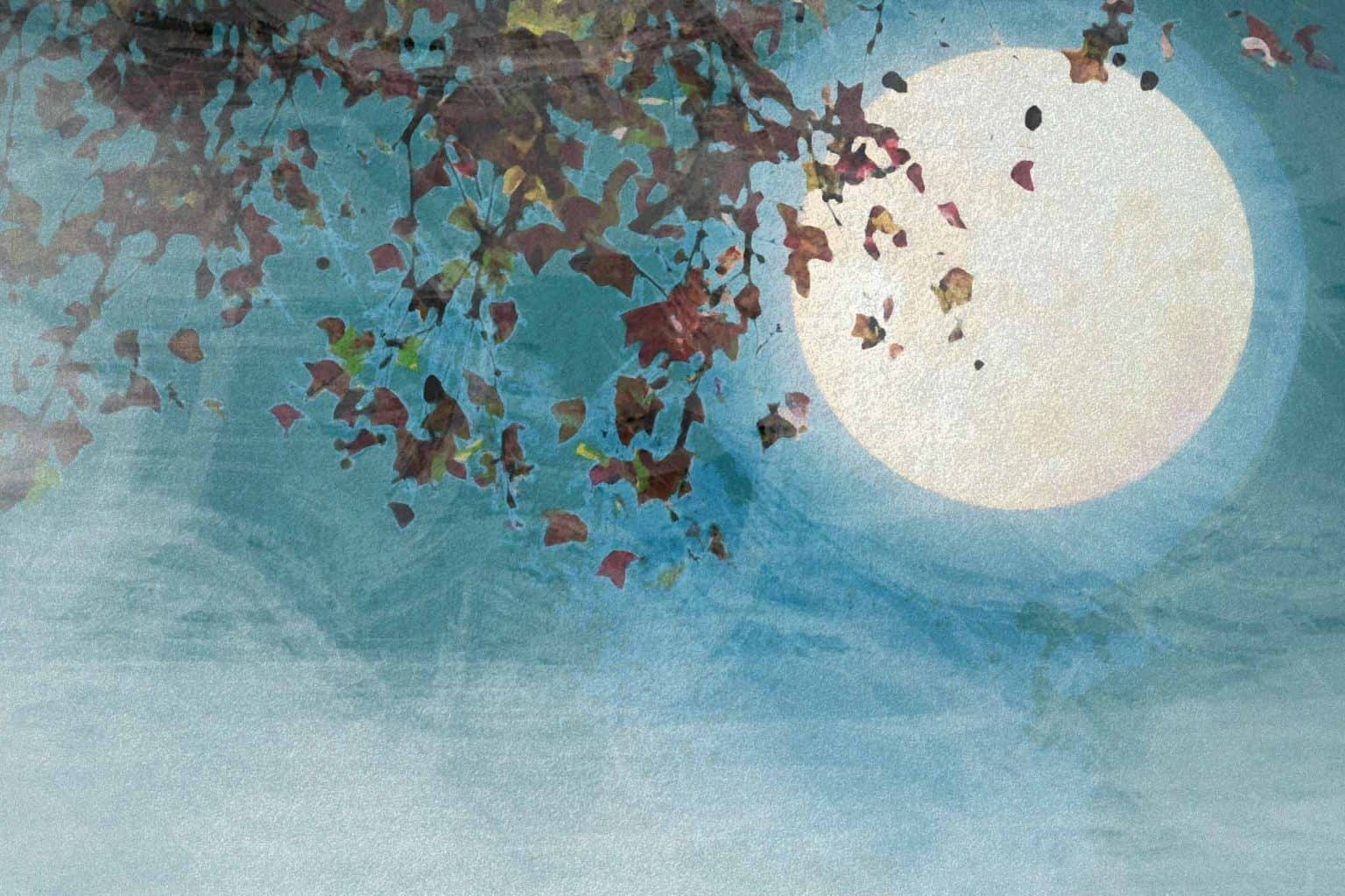 25+ Mesmerizing Watercolor Moon Paintings - KnockOffDecor
