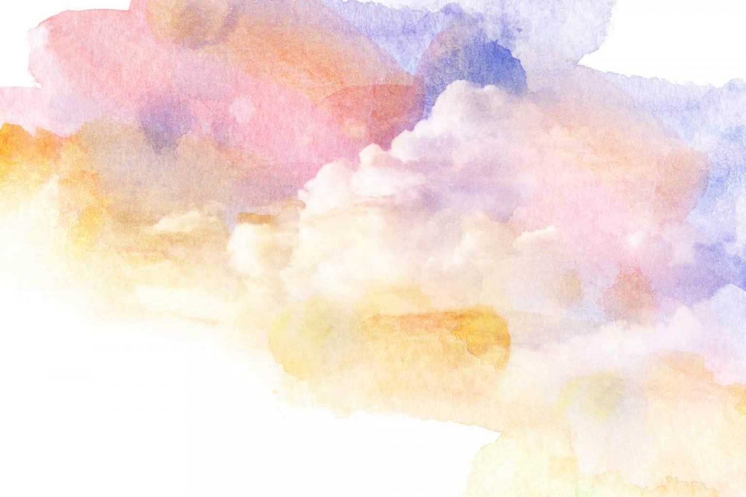 25+ Wonderous Watercolor Cloud Paintings That Will Make Your Day ...