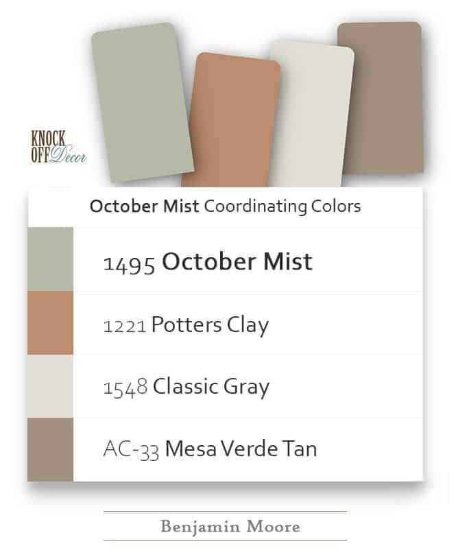Benjamin Moore October Mist 1495 – The Gentle Warm Sage Green ...
