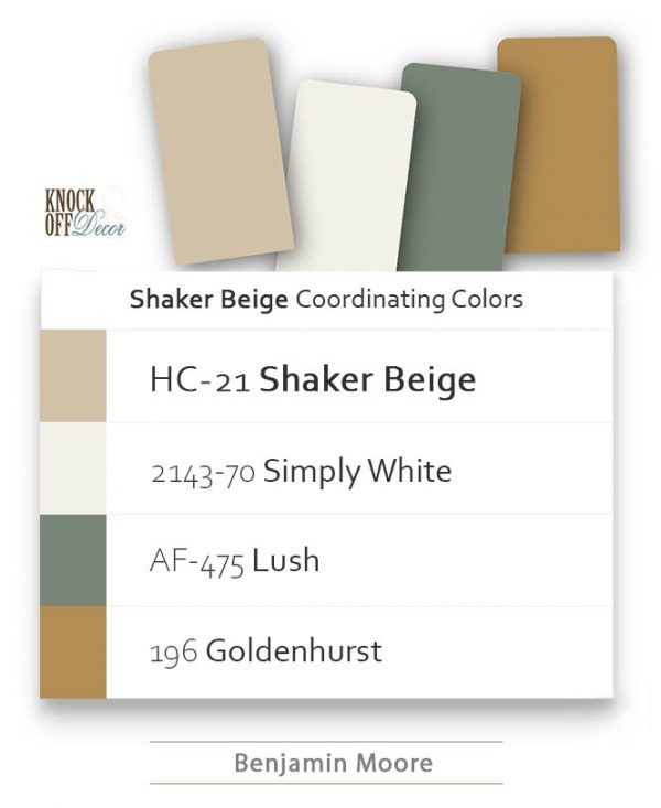 Benjamin Moore Shaker Beige Review – The Ultimate Lazy Tan - KnockOffDecor