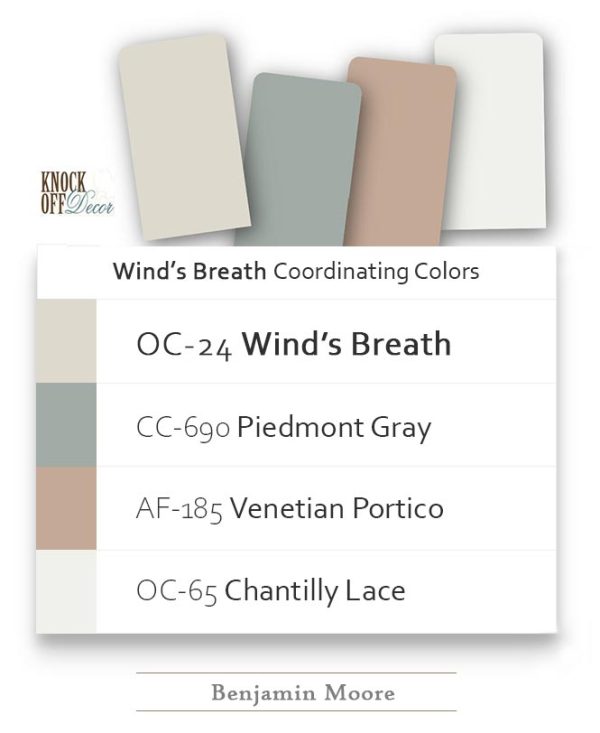 Benjamin Moore Wind’s Breath OC-24 – The Chic and Feminine White Paint ...