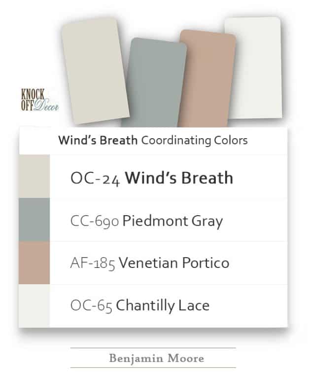 Benjamin Moore Wind’s Breath OC-24 – The Chic and Feminine White Paint ...