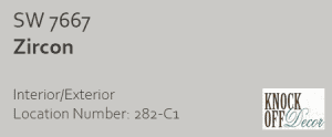 Sherwin Williams Zircon SW 7667 – The Exquisite Gray to Empower Your ...