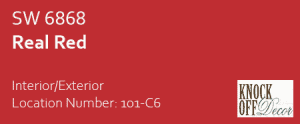 Sherwin Williams Real Red SW 6868 – Bring Richness and Passion into ...