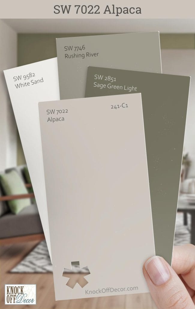 Sherwin Williams Alpaca SW 7022 Review: A Natrual Looking Greige Color ...