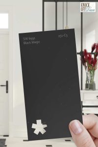 Sherwin Williams Black Magic Review - Your ULTIMATE Black - KnockOffDecor