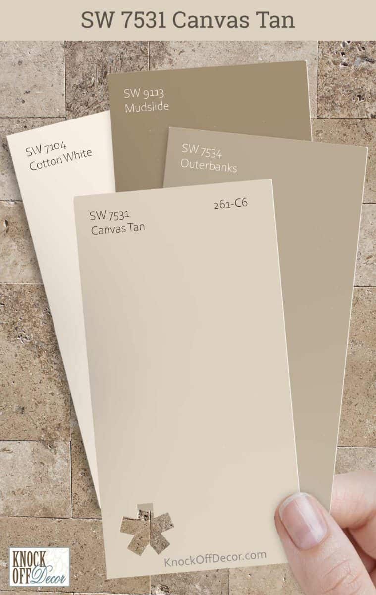 Sherwin Williams Canvas Tan Color SW 7531– A Timeless Beige for Your ...