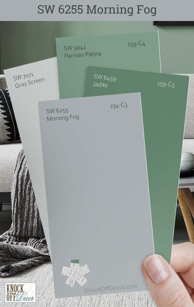 Sherwin Williams Morning Fog SW 6255 – So Calming and Soft - KnockOffDecor