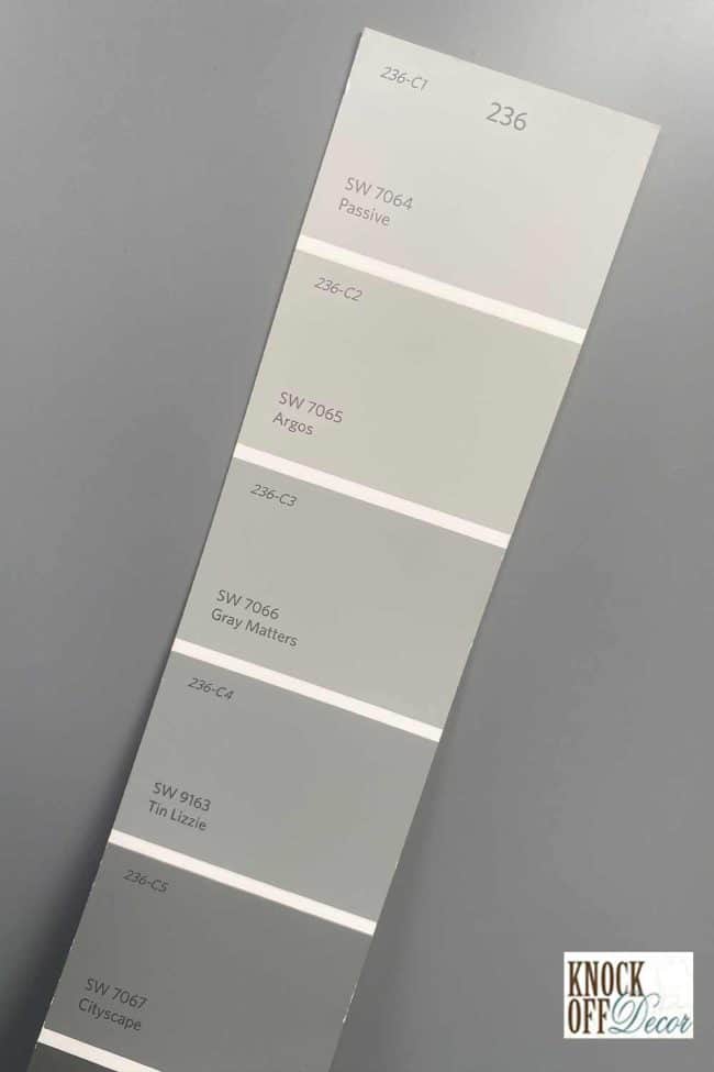 Sherwin Williams Passive SW 7064 A Calm And Cool Gray With Dramatic