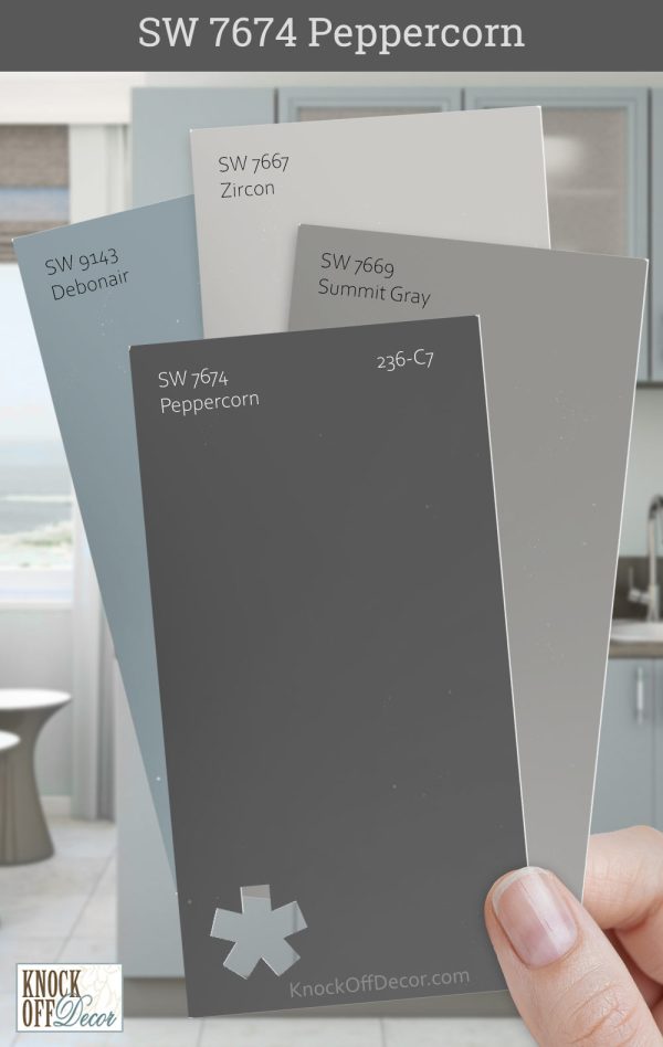 Sherwin Williams Peppercorn Review - The Perfect Dark Gray for You ...