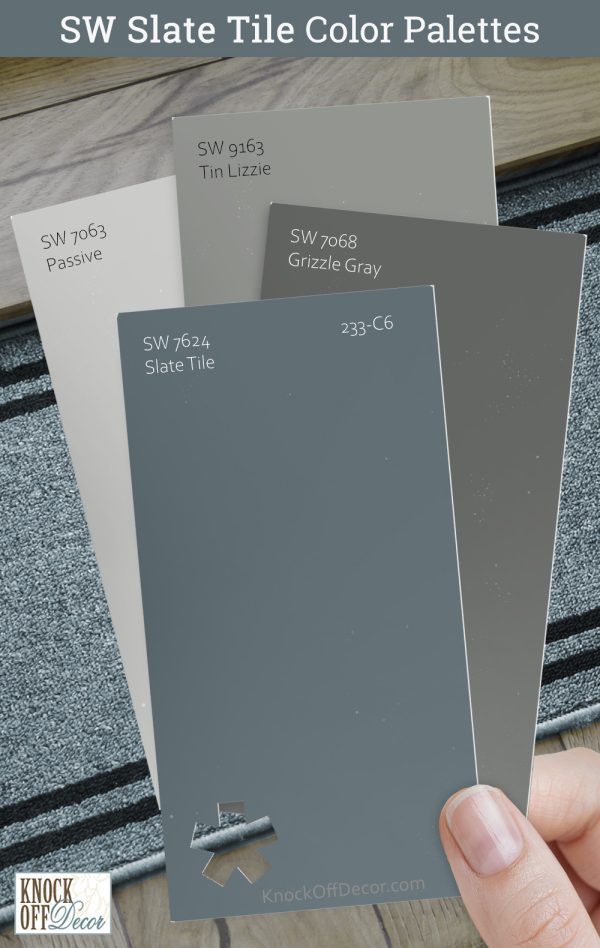 Sherwin Williams Slate Tile Review - A Sleek and Intimate Blue ...