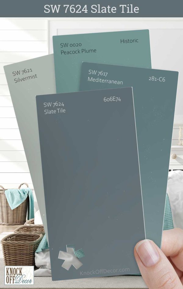 Sherwin Williams Slate Tile Review - A Sleek and Intimate Blue ...