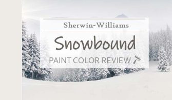 Sherwin-Williams Snowbound Review – Glamorous Meets Simple Timelessness ...