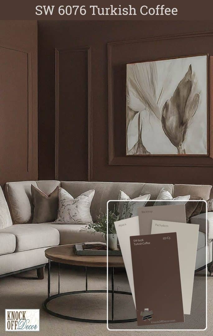 Sherwin Williams Turkish Coffee SW 6076 Review – A Deep Brown with Good ...