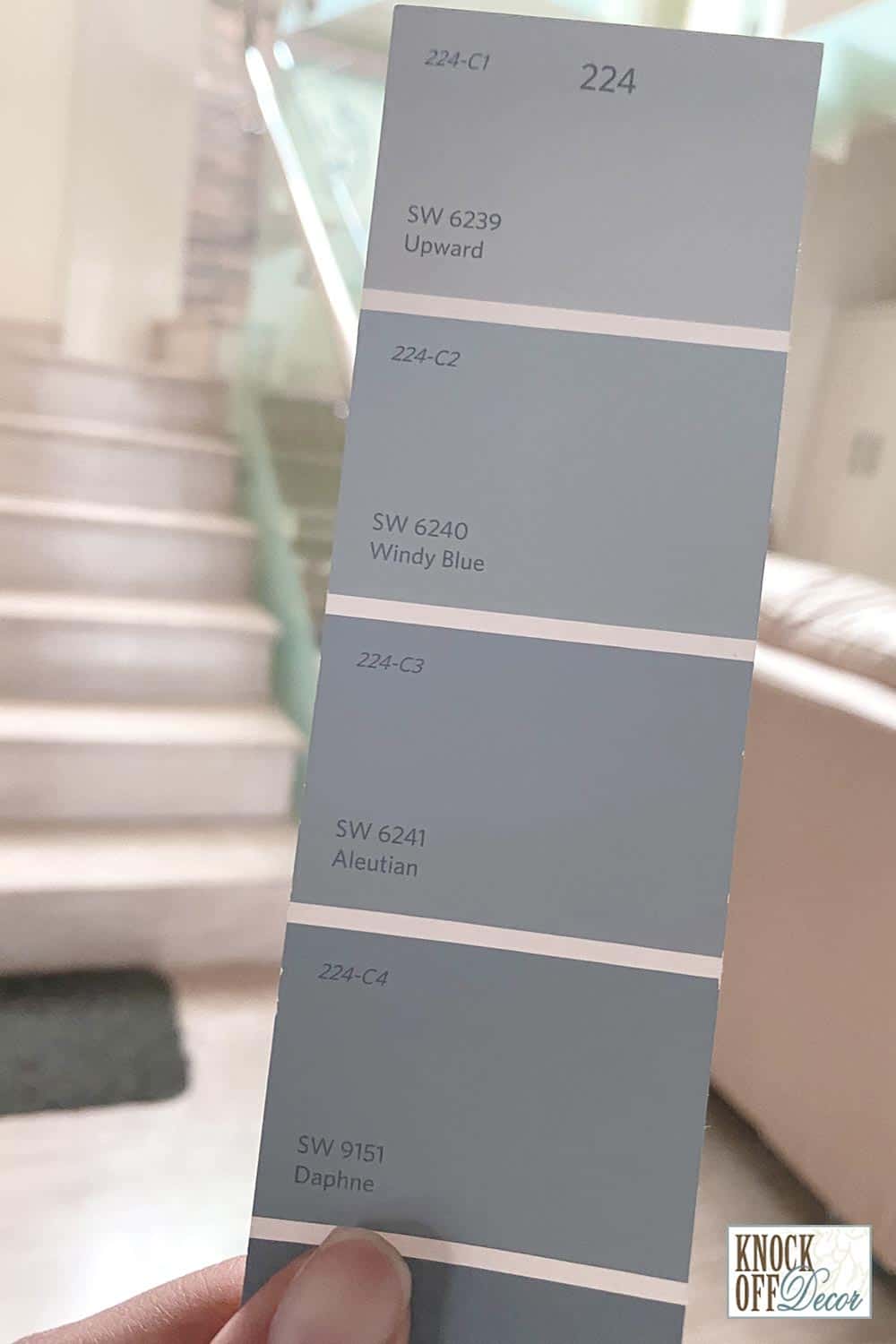 Sherwin Williams Upward Review – A Soft and Clean Blue - KnockOffDecor