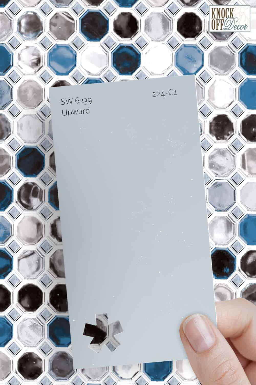 Sherwin Williams Upward Review – A Soft and Clean Blue - KnockOffDecor