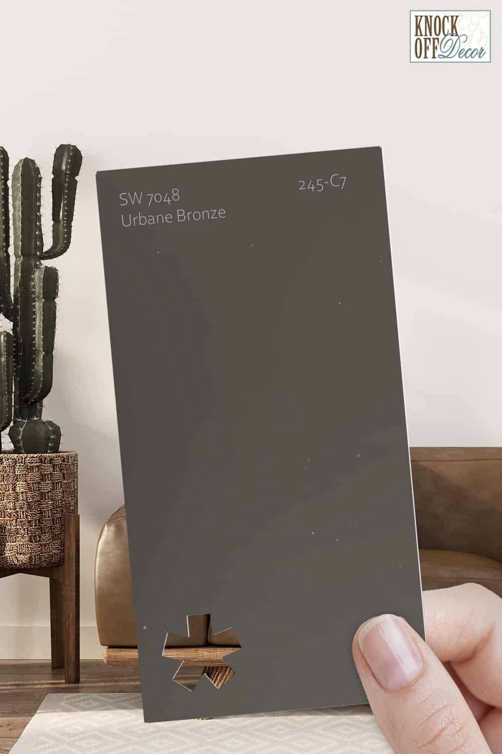 Sherwin Williams Urbane Bronze Review - Nature's Luxe Hue - KnockOffDecor
