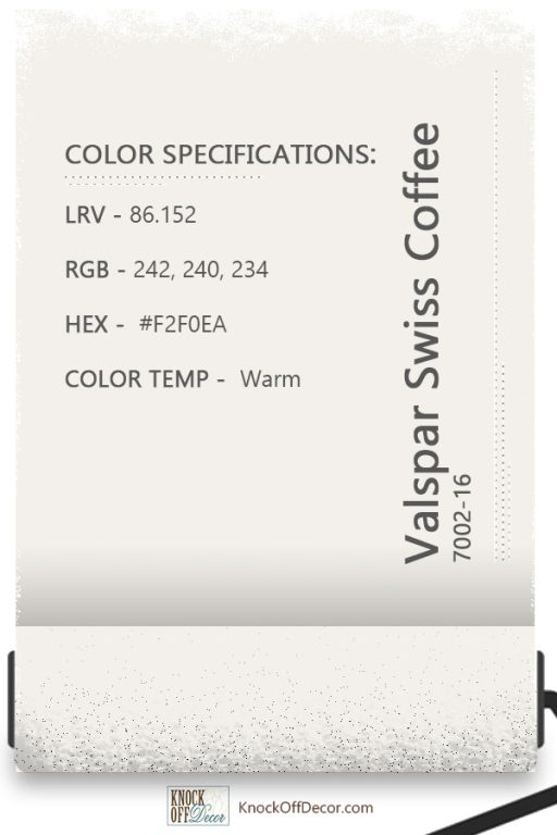 Valspar Swiss Coffee Review: A Safe But Intriguing Off-White ...