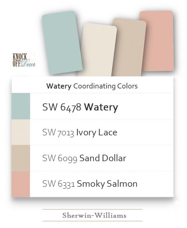Sherwin Williams Watery SW 6478 – The Calming Coastal Blue - KnockOffDecor
